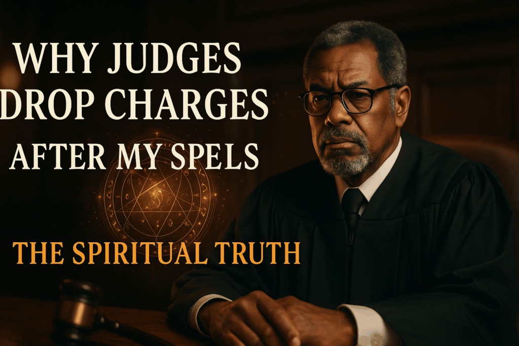Why Judges Drop Charges After My Spells – The Spiritual Truth ...
